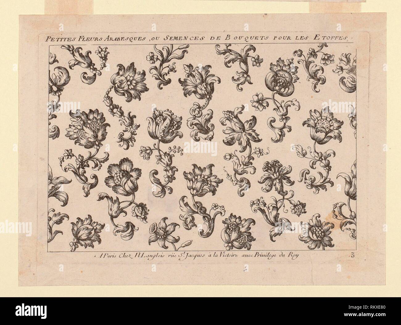 17th century textile design hi-res stock photography and images - Alamy