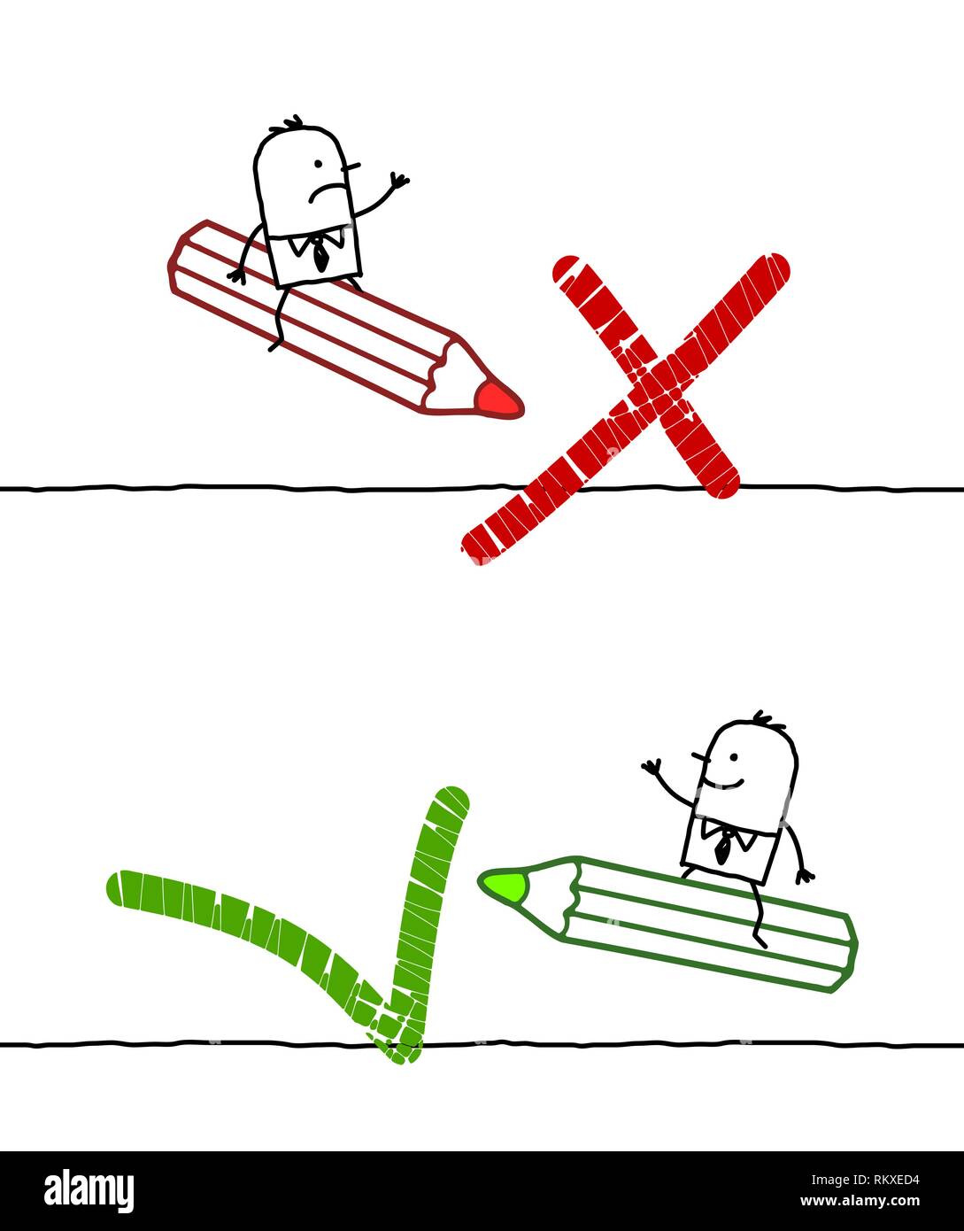 Cartoon no Stock Vector Images - Alamy