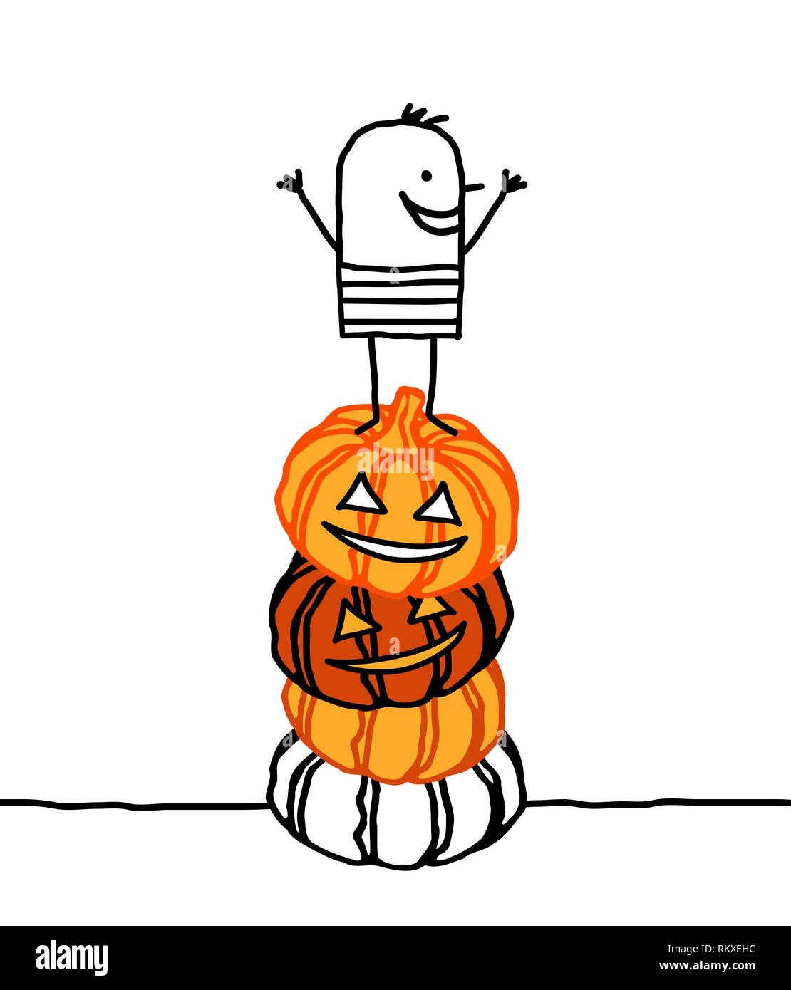 Pile on celebration Stock Vector Images - Alamy