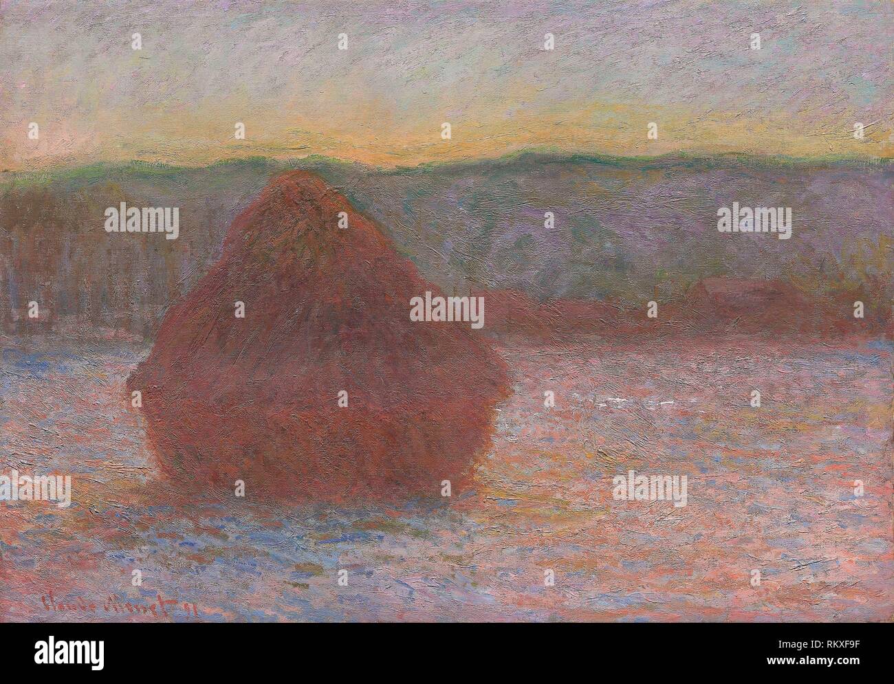 Claude monet 1890 91 hi-res stock photography and images - Alamy