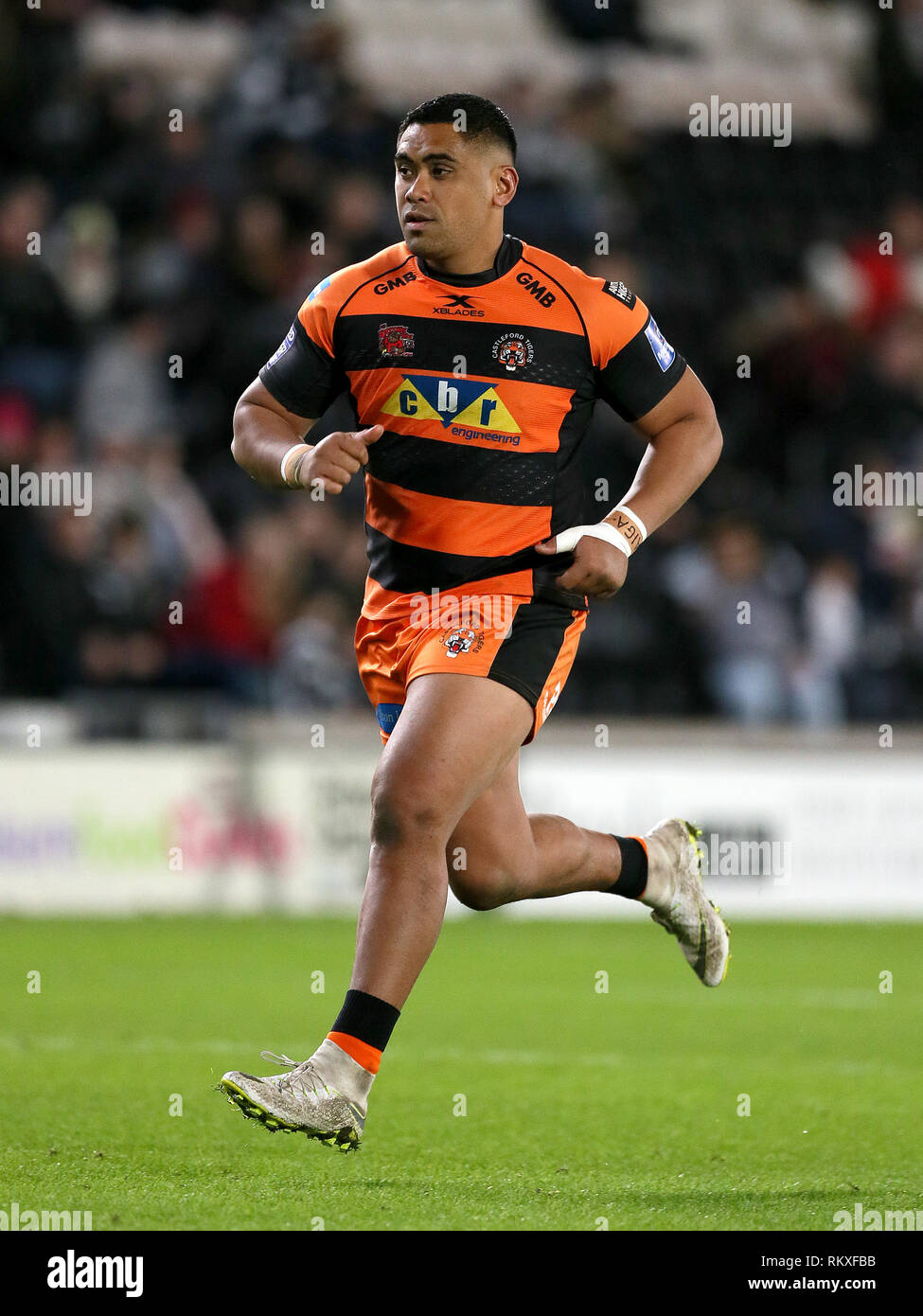 Castleford Tigers' Junior Moors Stock Photo - Alamy