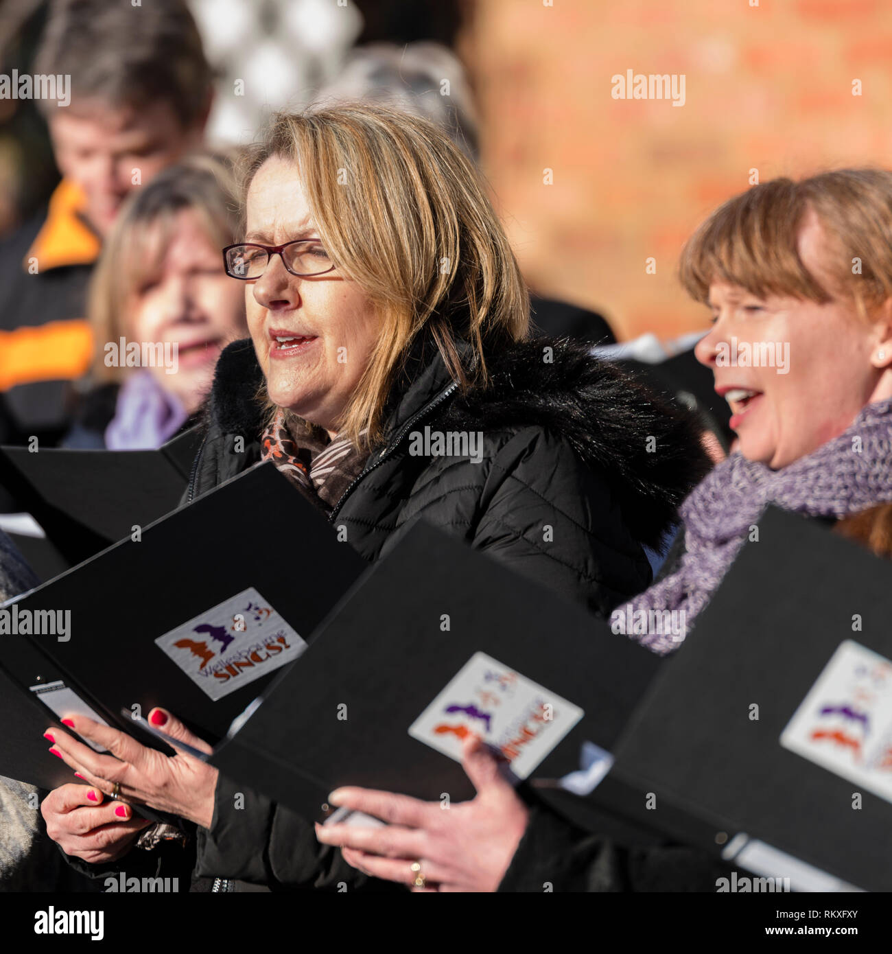 The Wellesbourne Community Choir performing at the Joseph Arch ...