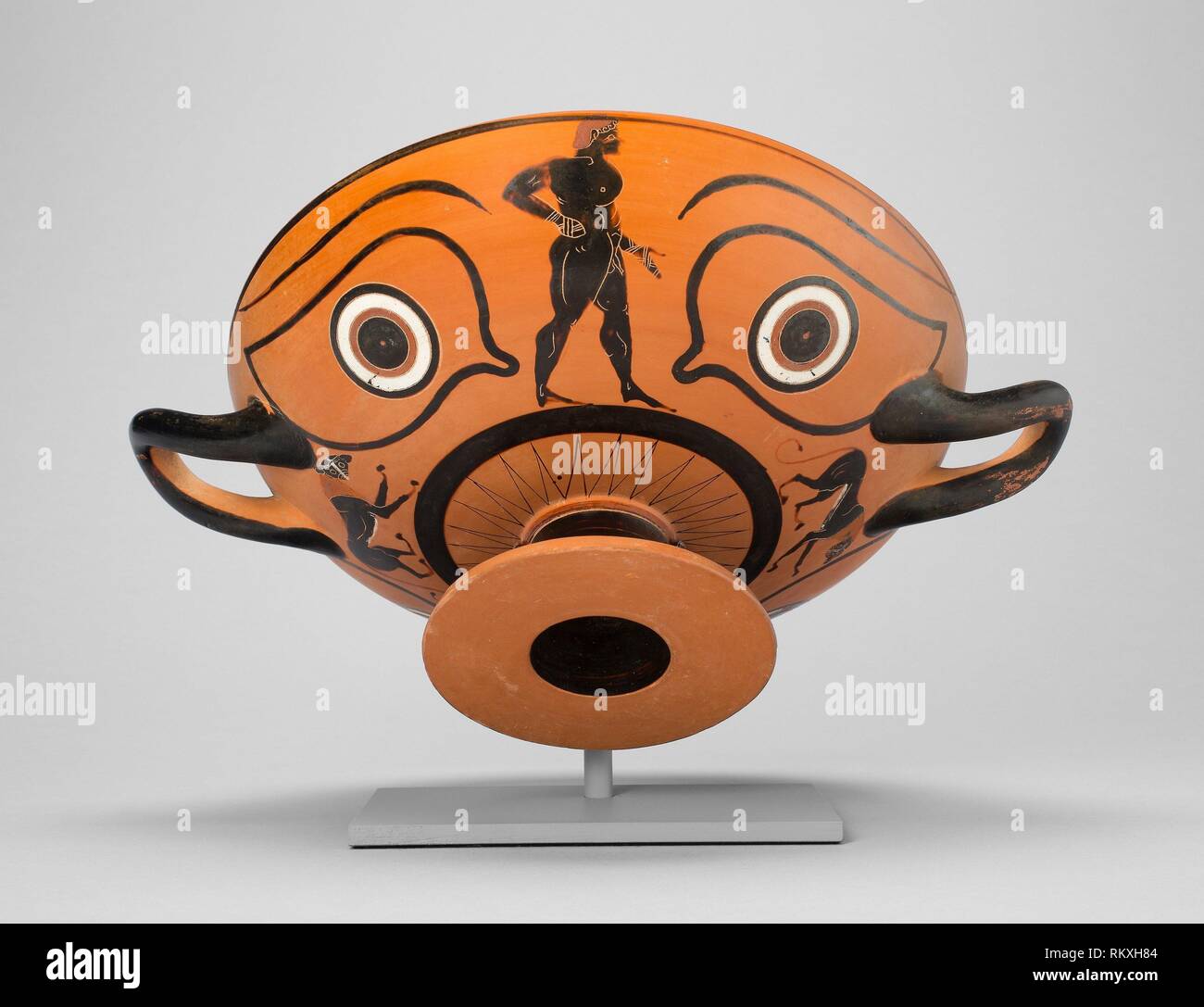 Kylix (Drinking Cup) - 530/520 BC - Greek; Athens Attributed to the ...