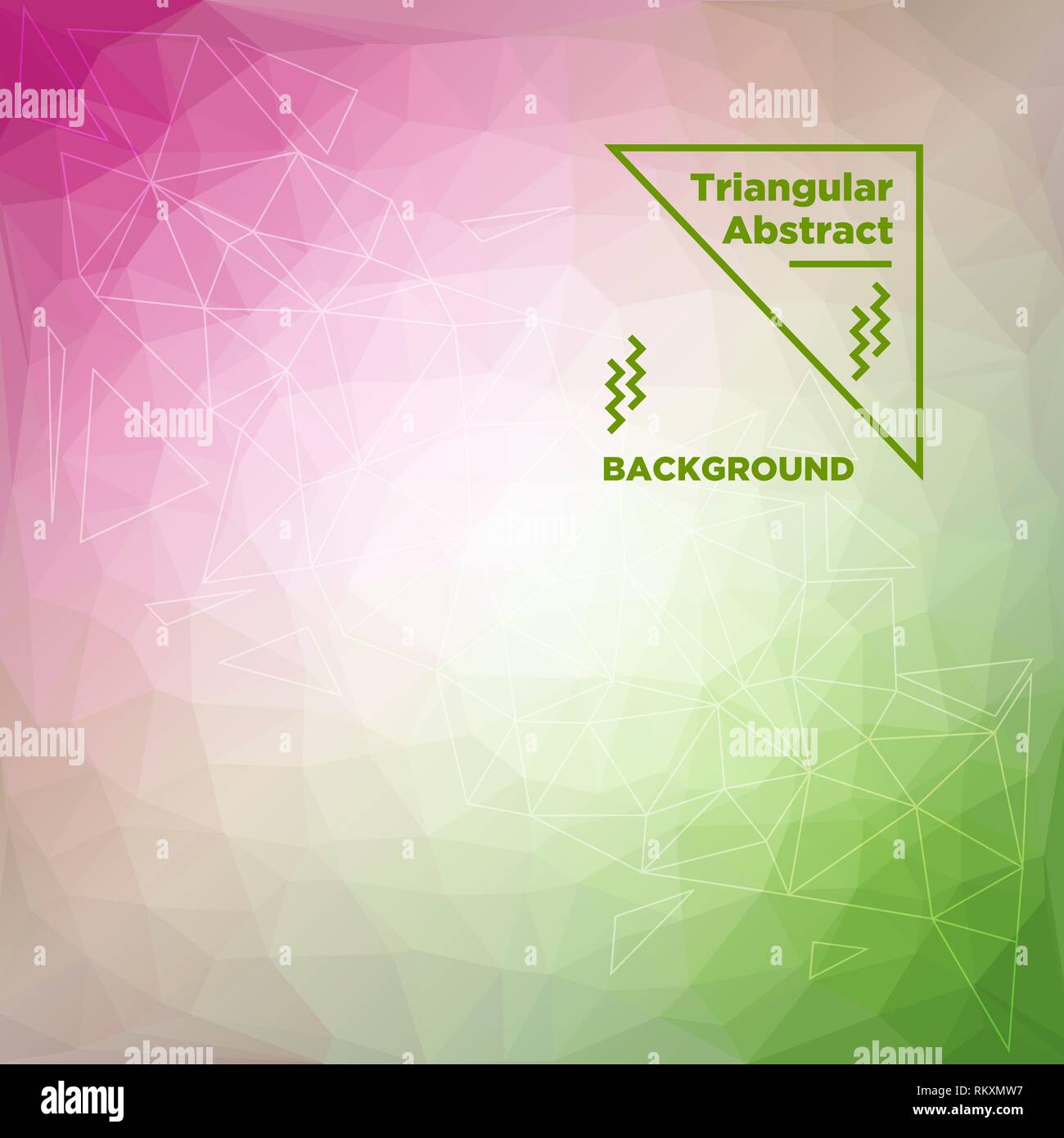 Triangular Polygonal Background Stock Vector Image & Art - Alamy