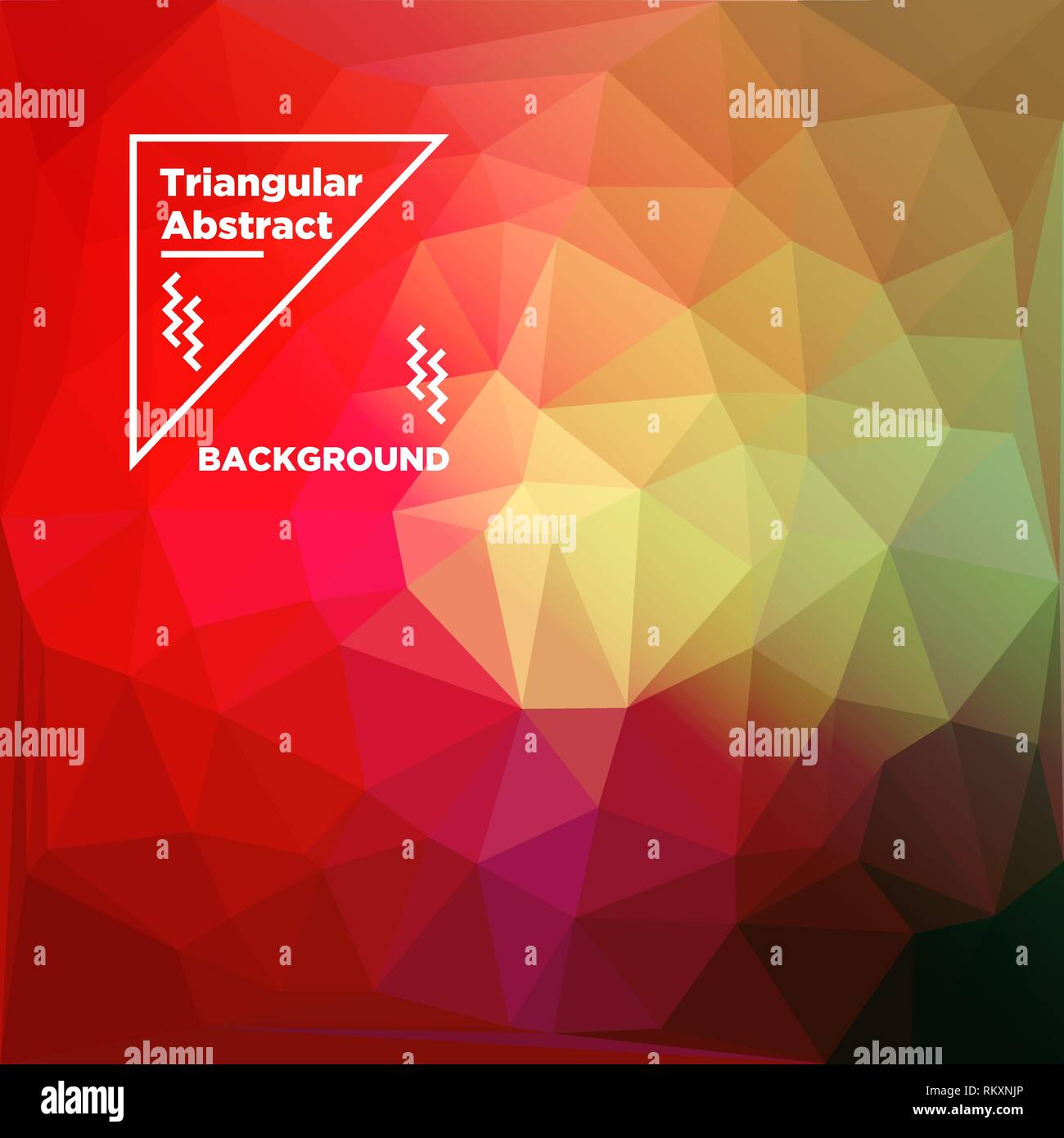 Triangular Polygonal Background Stock Vector Image & Art - Alamy
