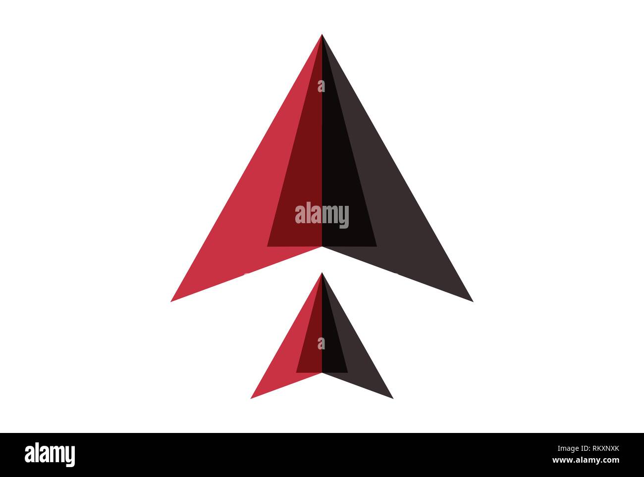 Simple curved white paper Cut Out Stock Images & Pictures - Alamy