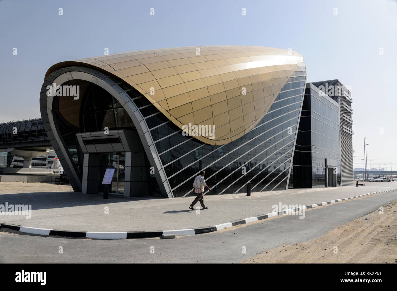 IBN Battuta Gate Dubai metro stations along the Shekh Zayed Road in ...