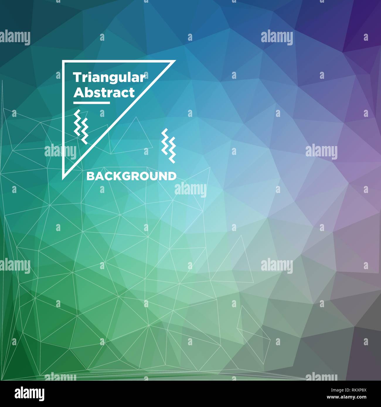 White abstract polygonal texture Stock Vector Images - Alamy