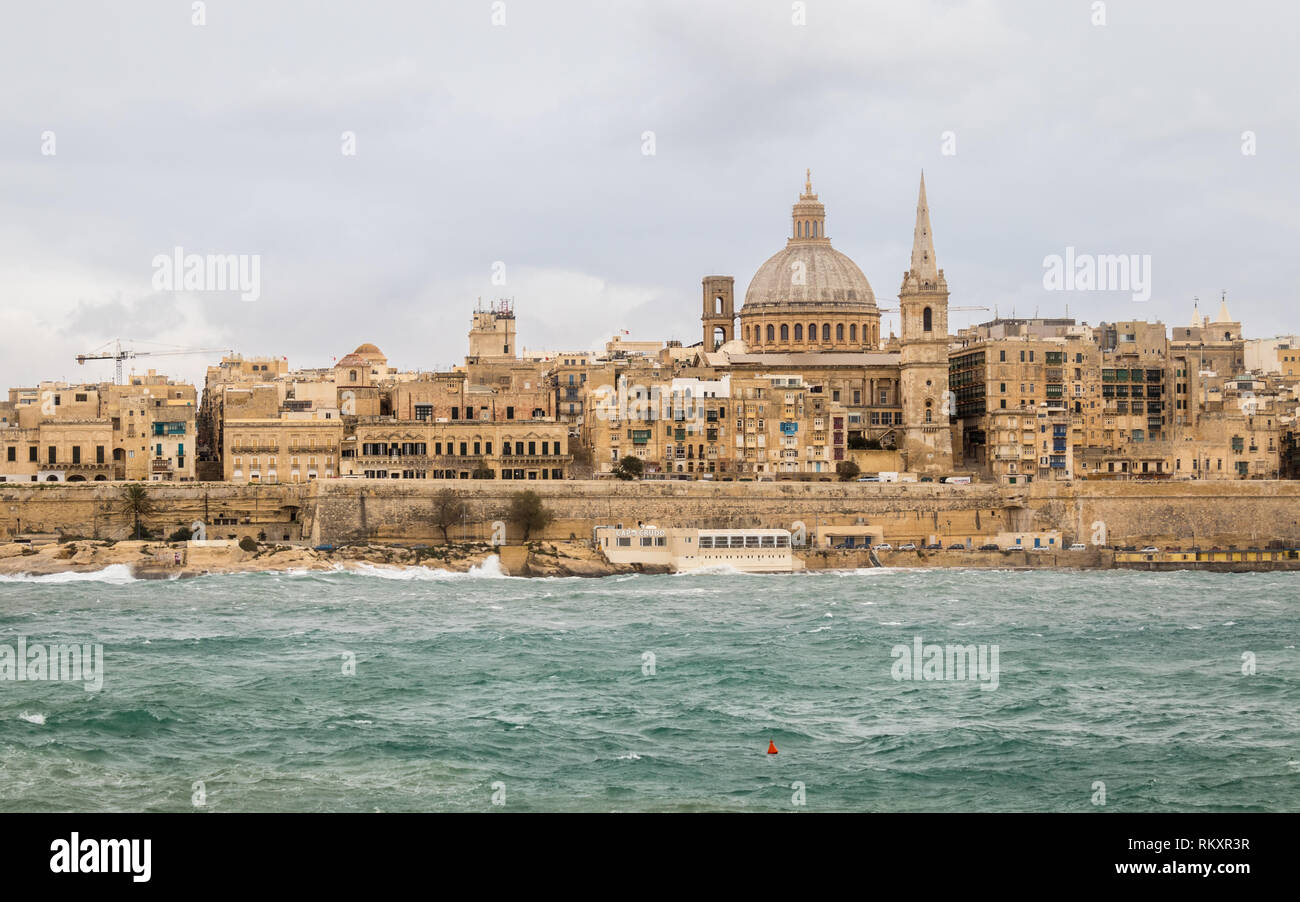 Maltese panorama hi-res stock photography and images - Alamy