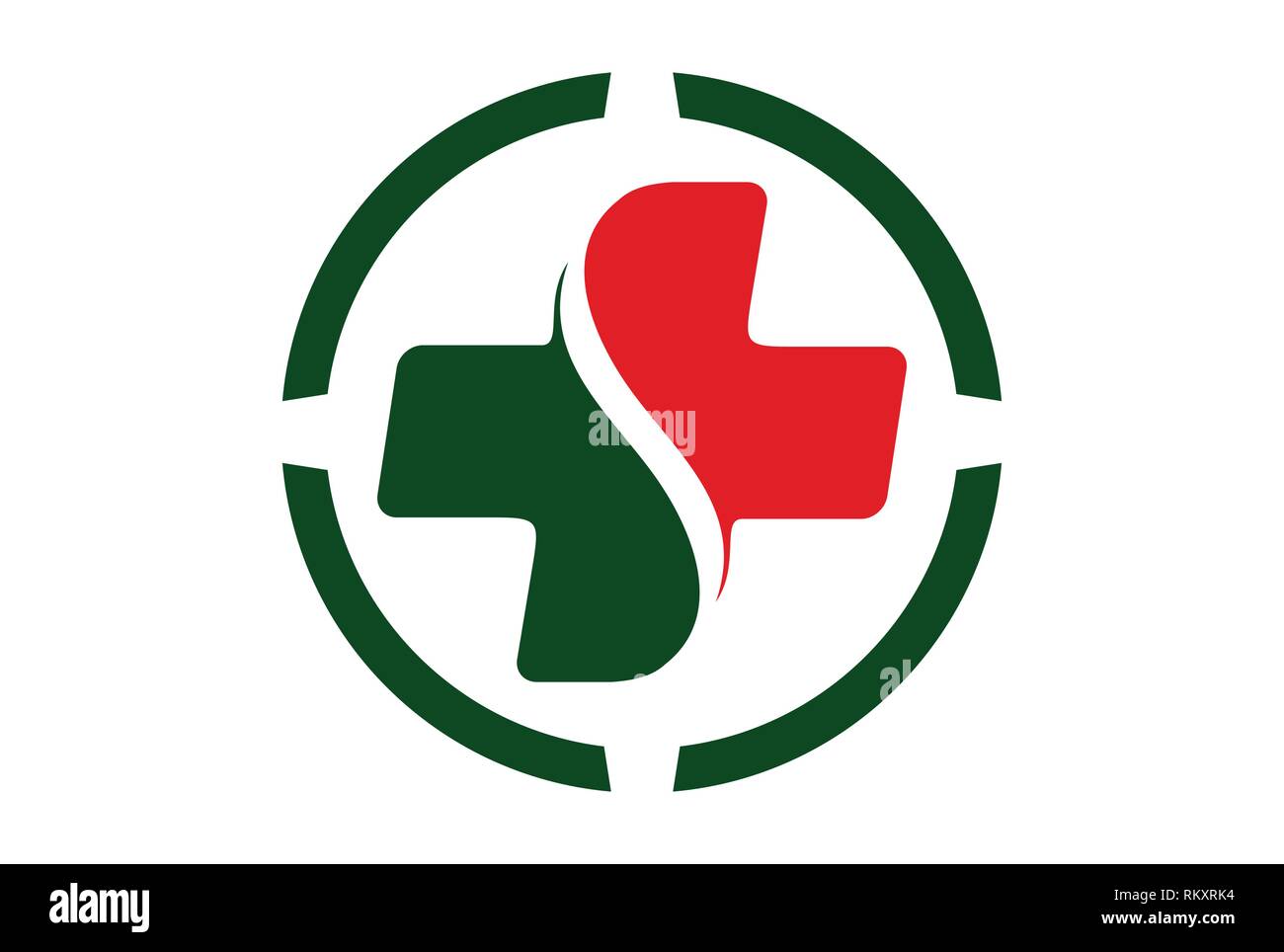 Medical concept business card Stock Vector Images - Alamy