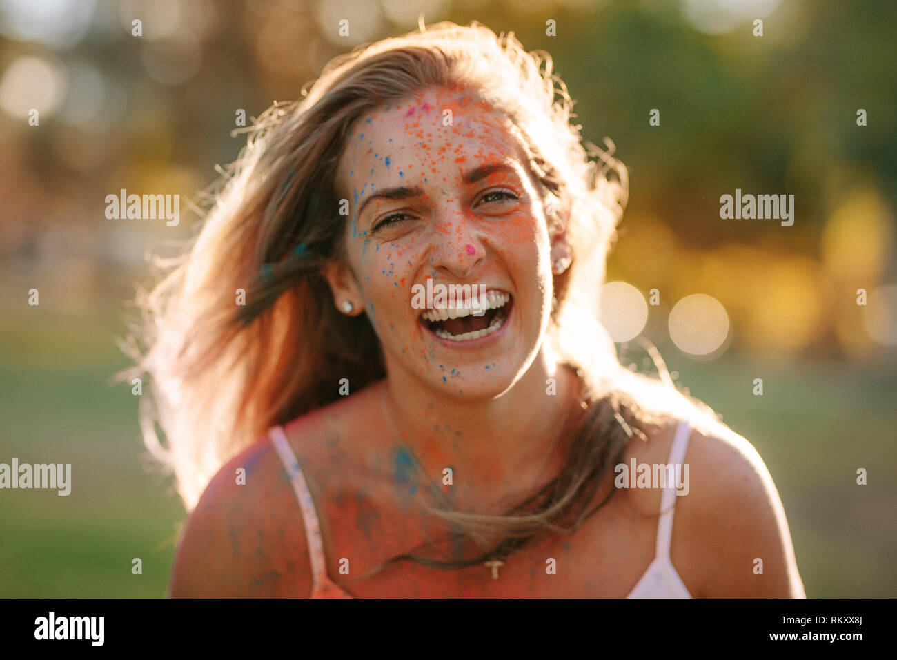 Splashed colour hi-res stock photography and images - Alamy