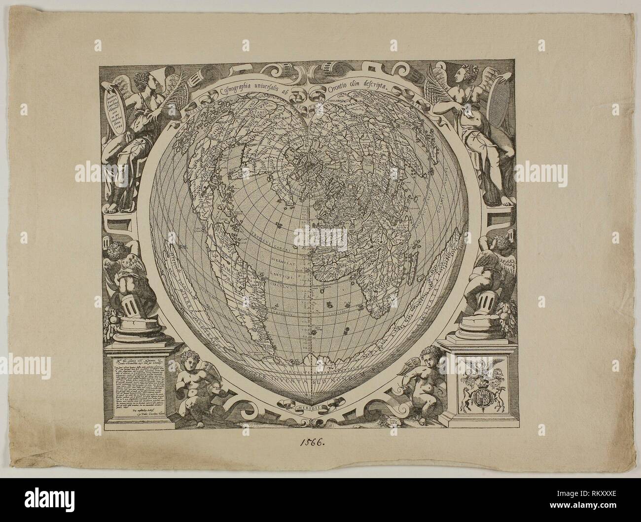 World map 1800s hi-res stock photography and images - Alamy