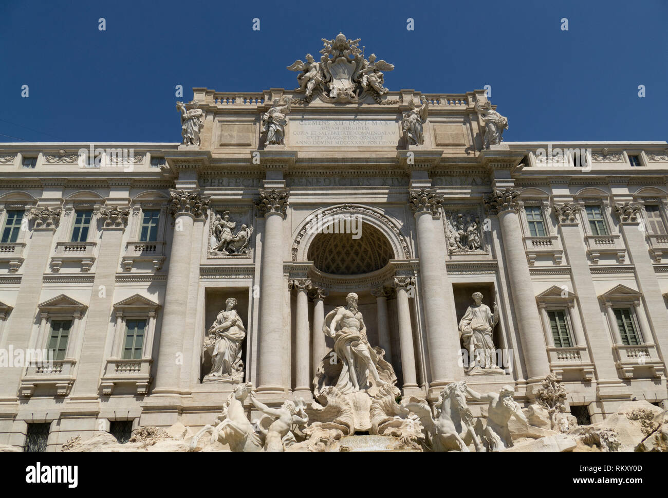 Palazzo Poli, also Palazzo Conti, Trevi Fountain, Fontana di Trevi ...