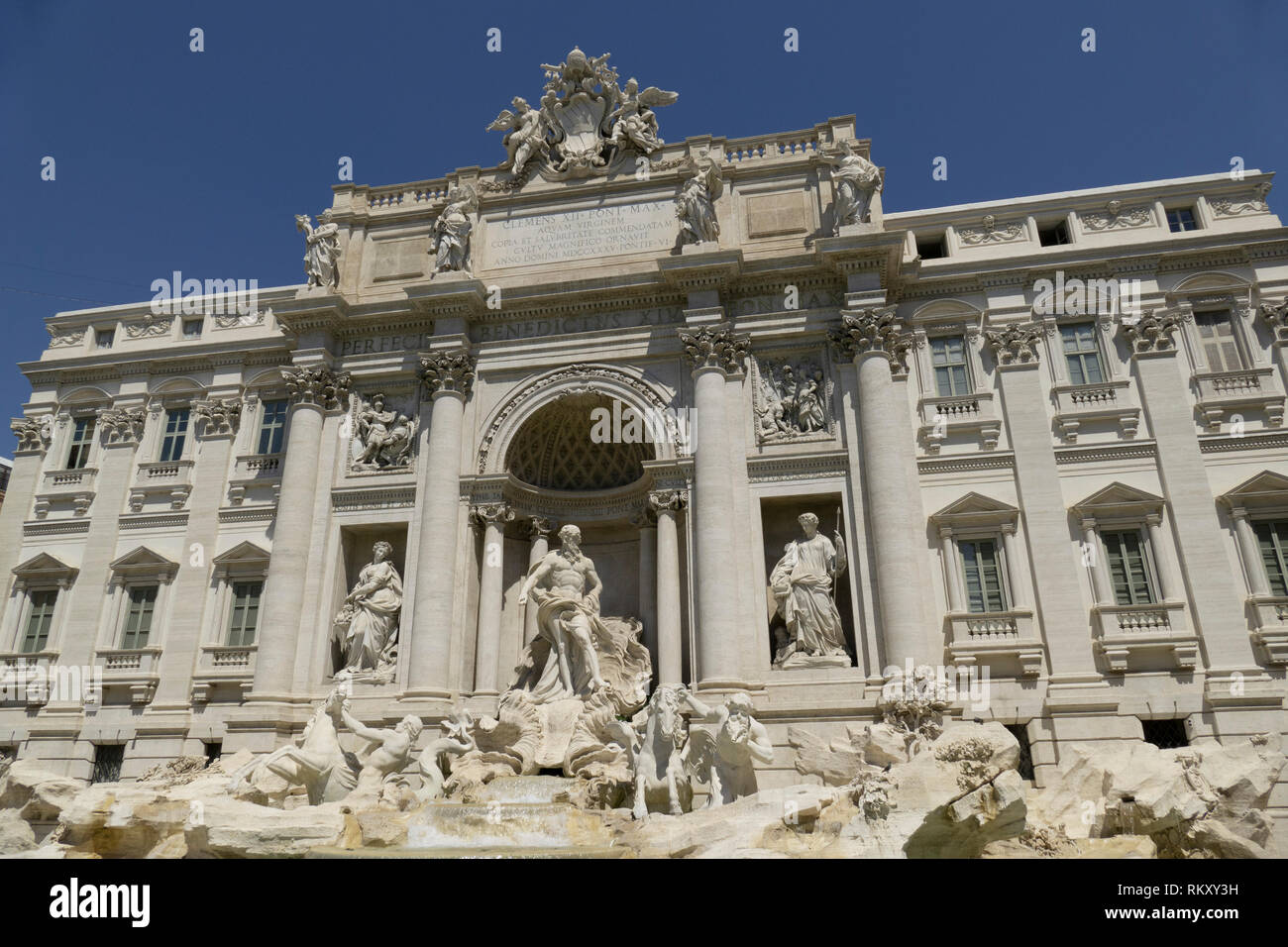 Palazzo Poli, also Palazzo Conti, Trevi Fountain, Fontana di Trevi ...