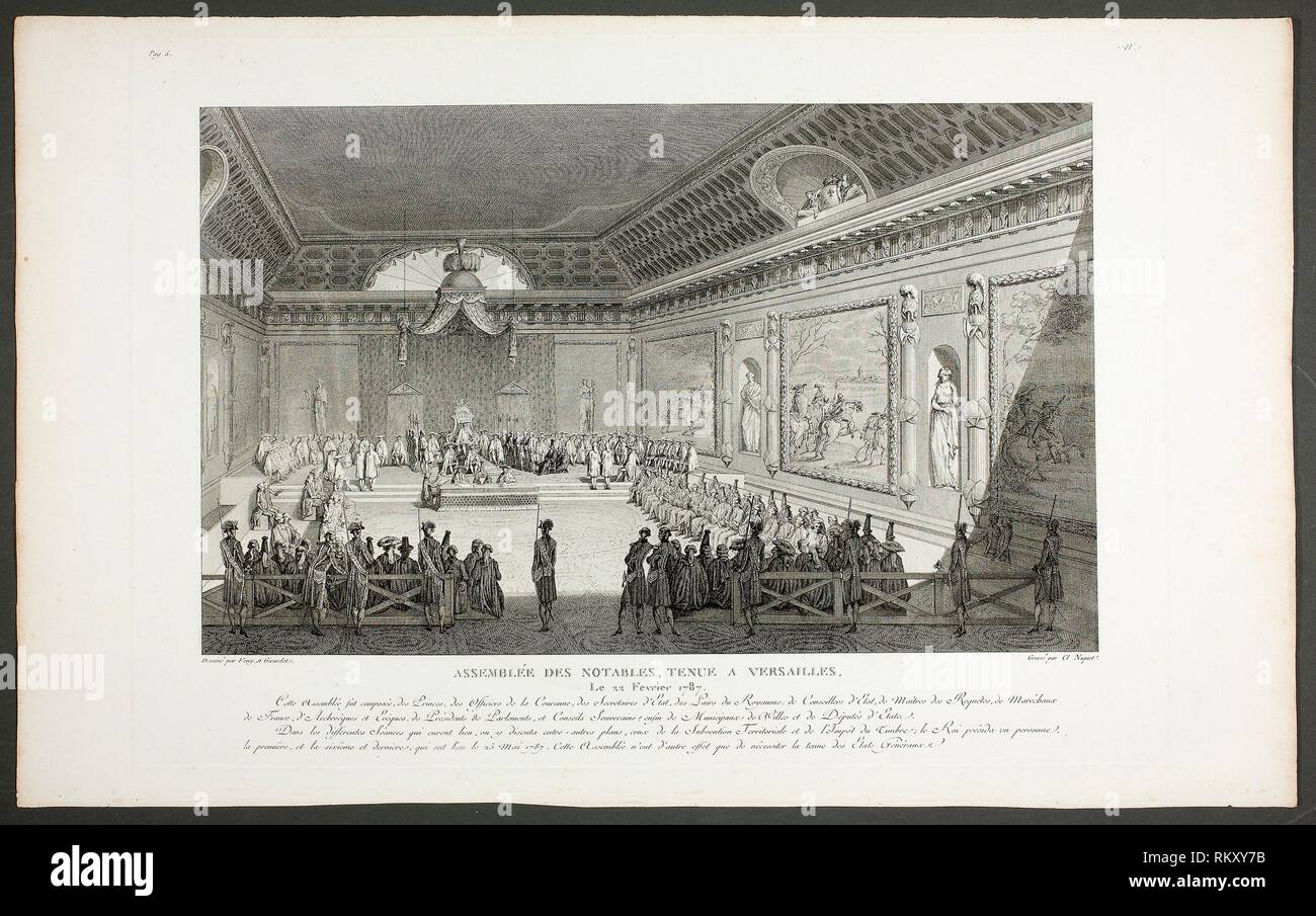 Assembly of Notable People, Held at Versailles - 1798–1804 - Claude ...