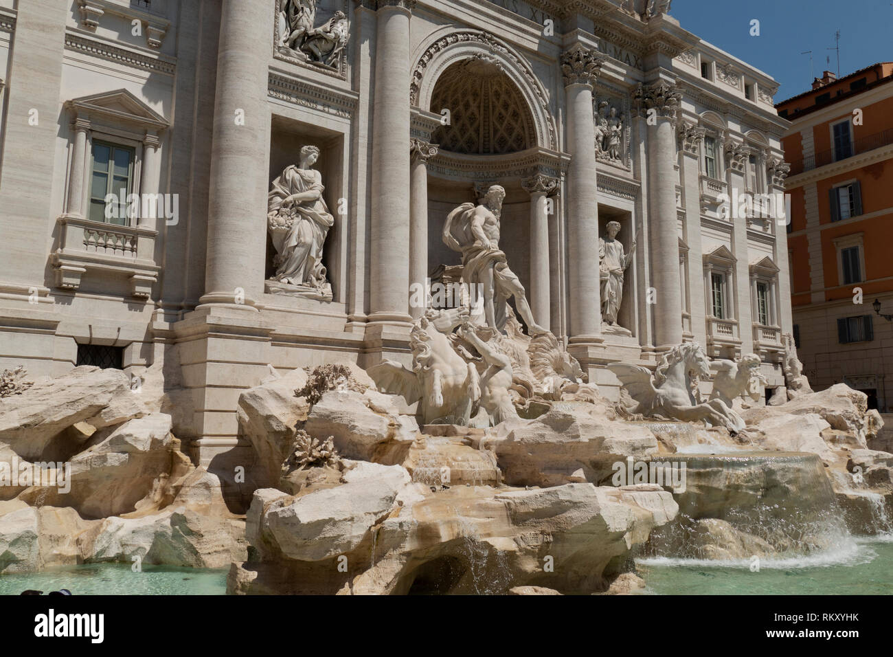 Palazzo Poli, also Palazzo Conti, Trevi Fountain, Fontana di Trevi ...