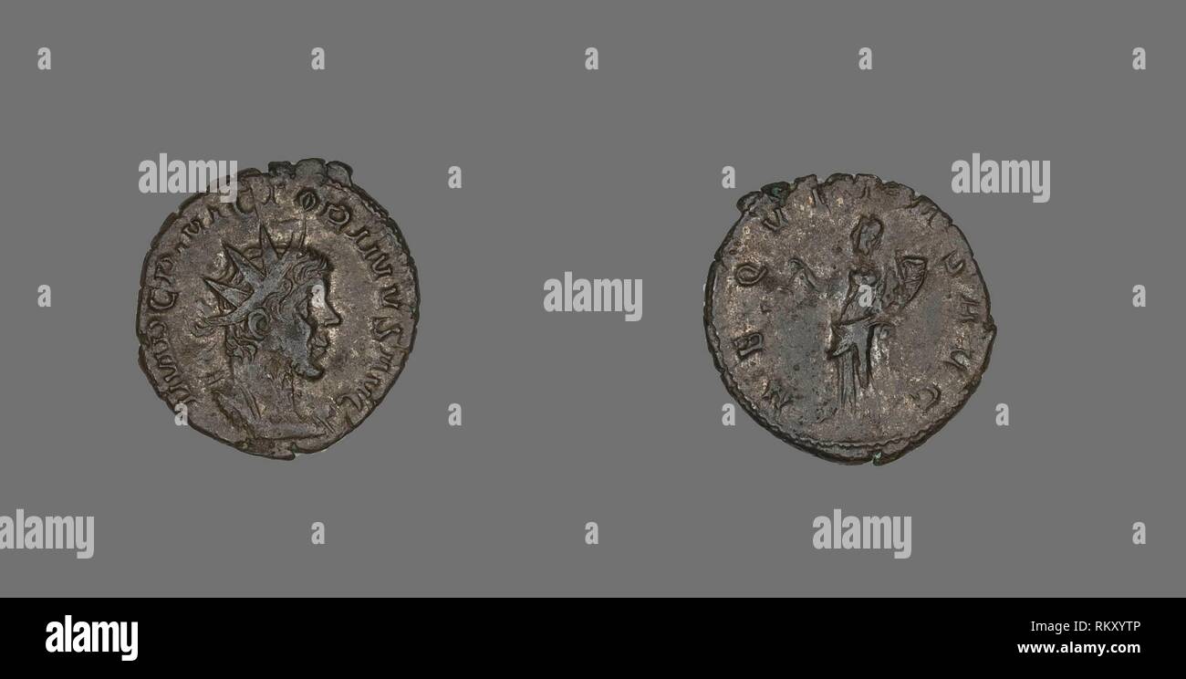 Coin portraying emperor victorinus hi-res stock photography and images ...