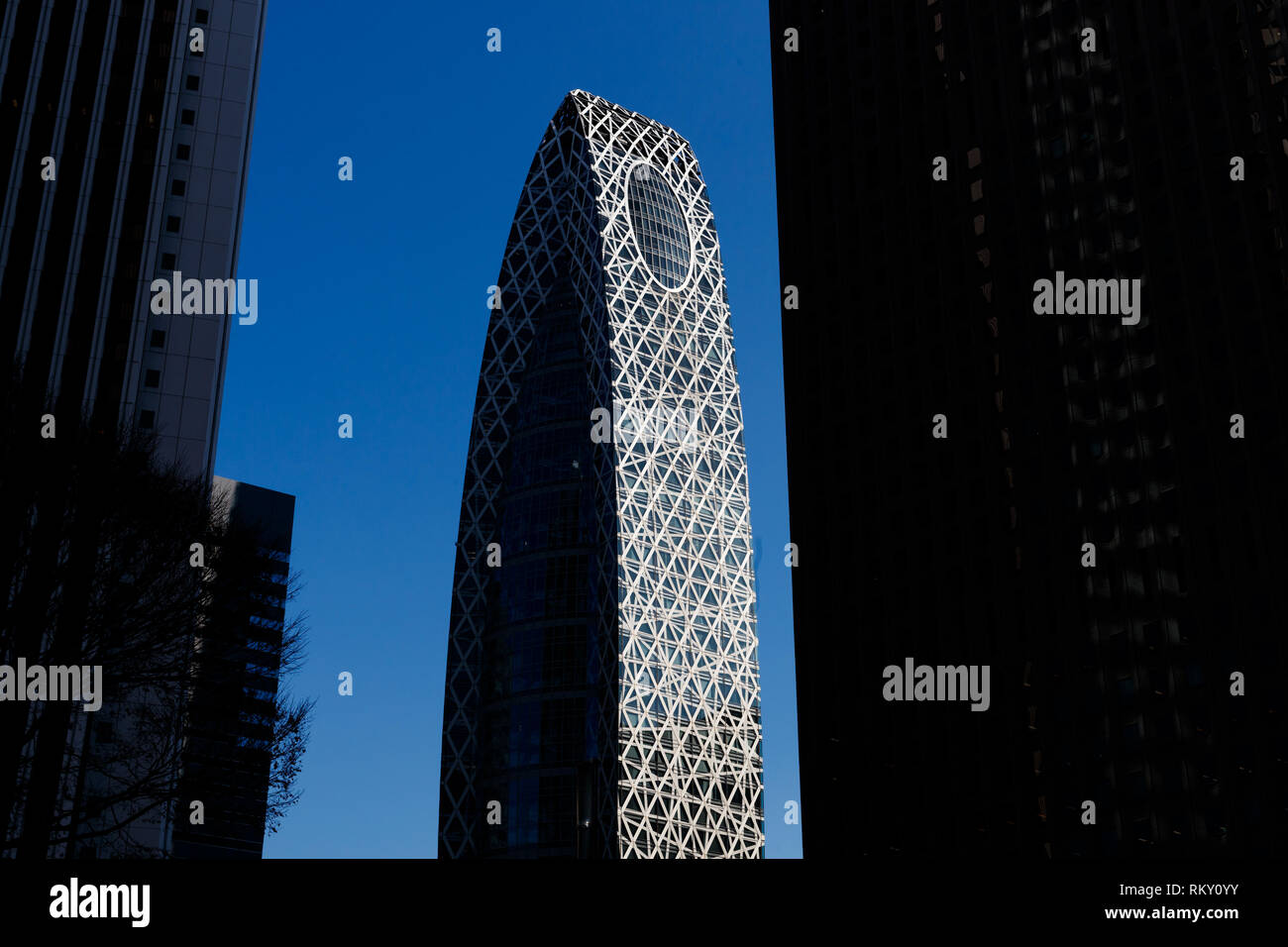 The cocoon building, Tokyo Stock Photo - Alamy