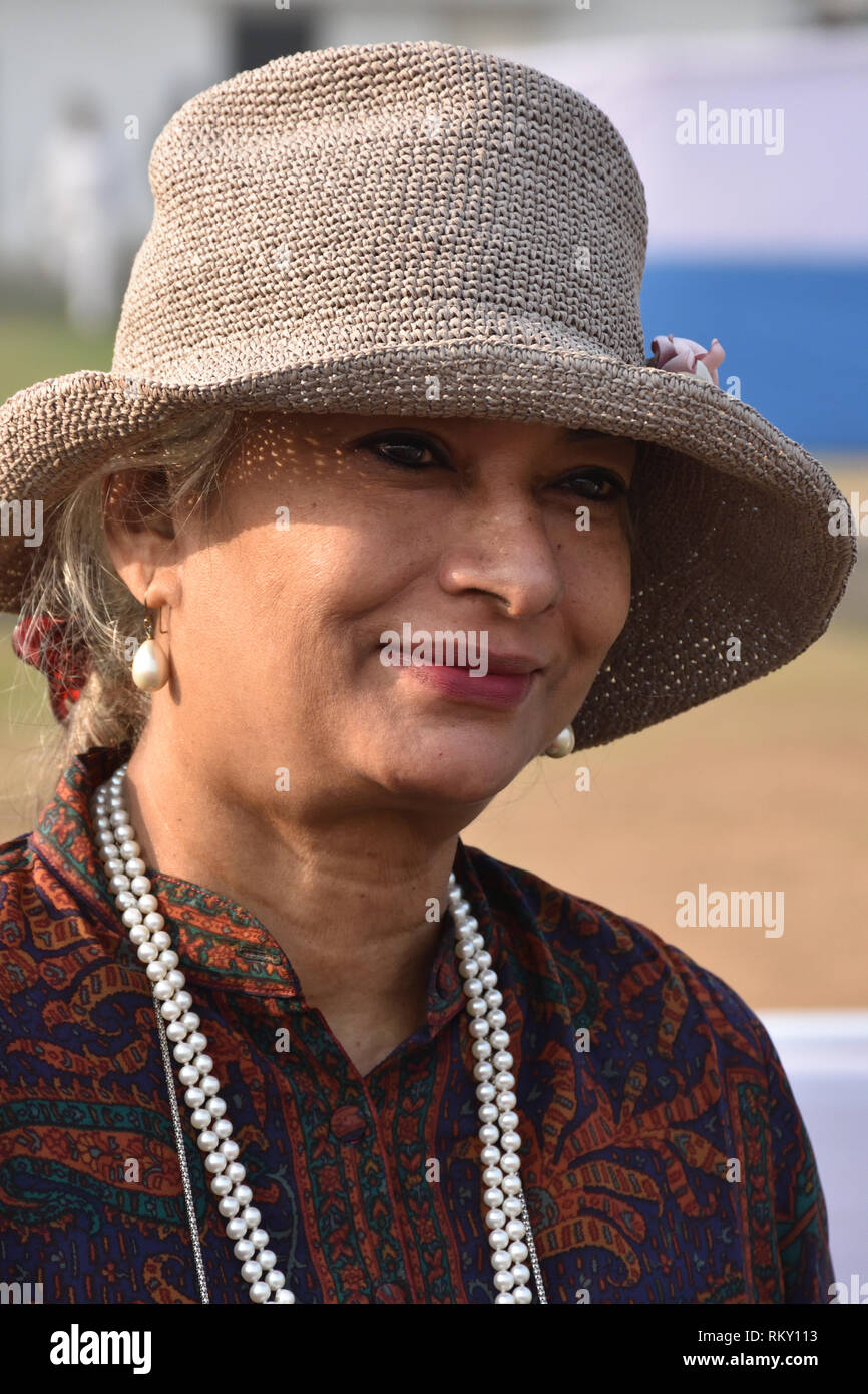 Lady with period costume and cultural period pieces Stock Photo - Alamy