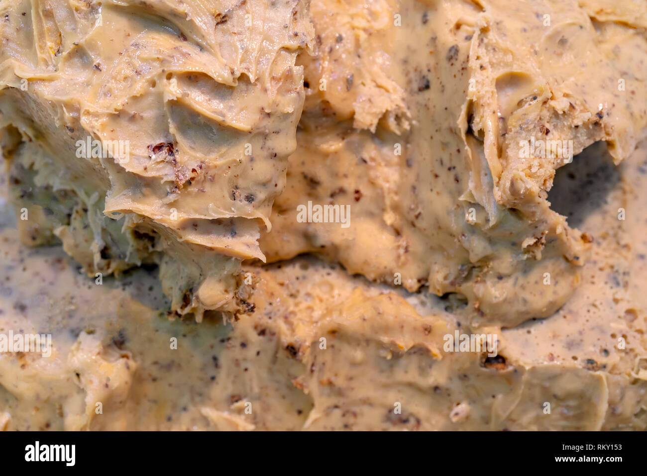 Natural honey texture Stock Photo - Alamy