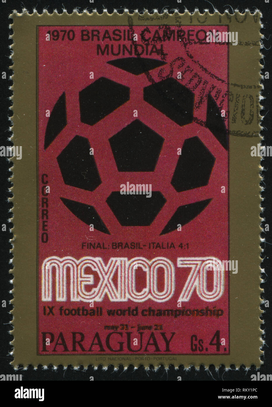 Mexico 1970 poster hi-res stock photography and images - Alamy