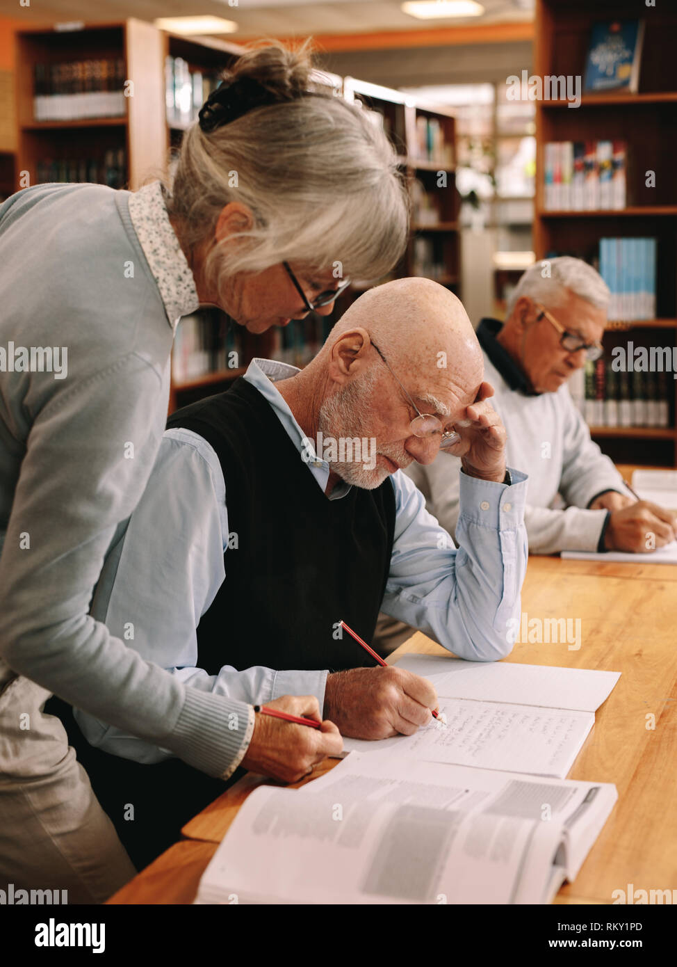 Senior three student hi-res stock photography and images - Alamy