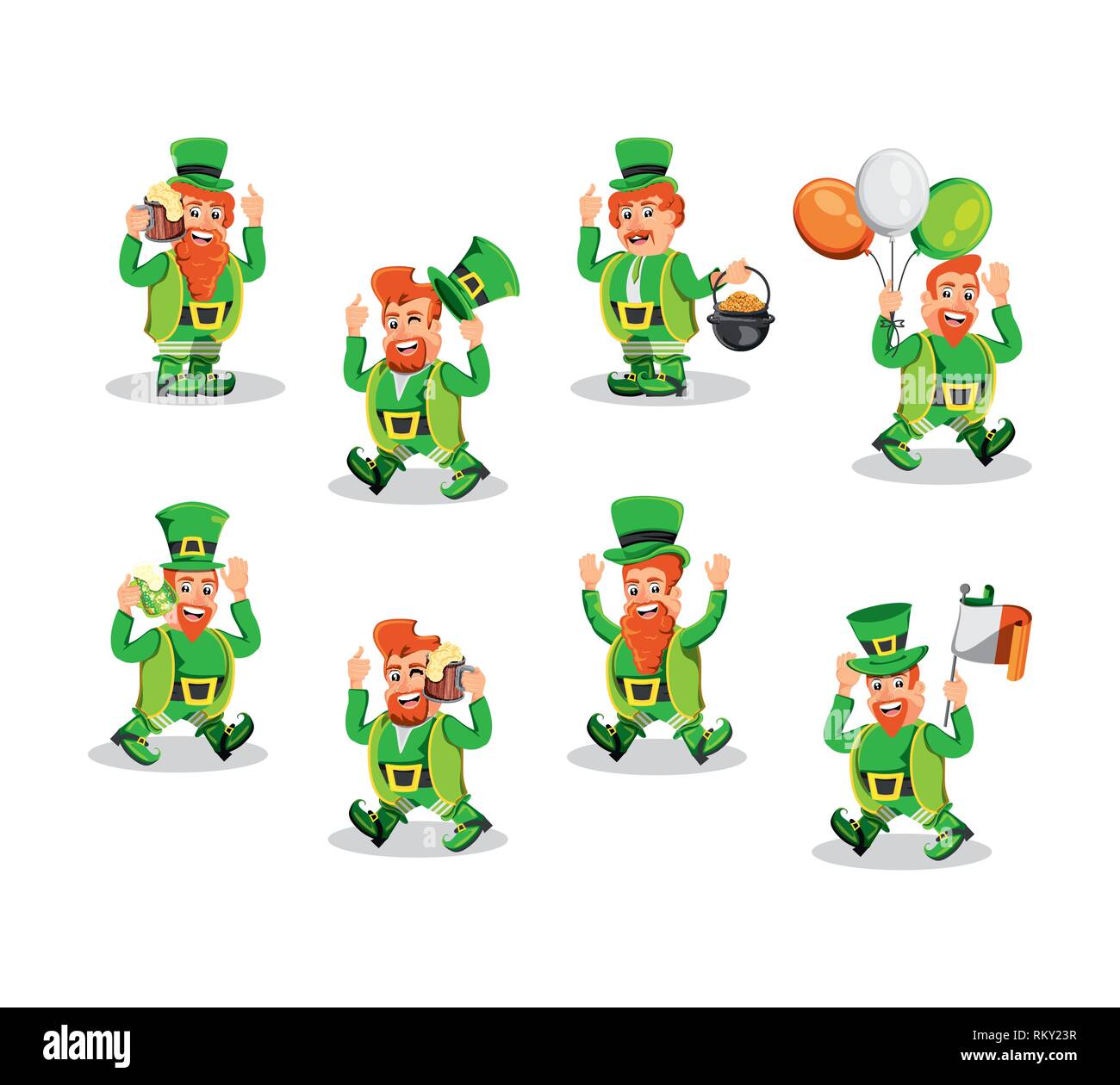 Leprechauns Cut Out Stock Images & Pictures - Alamy