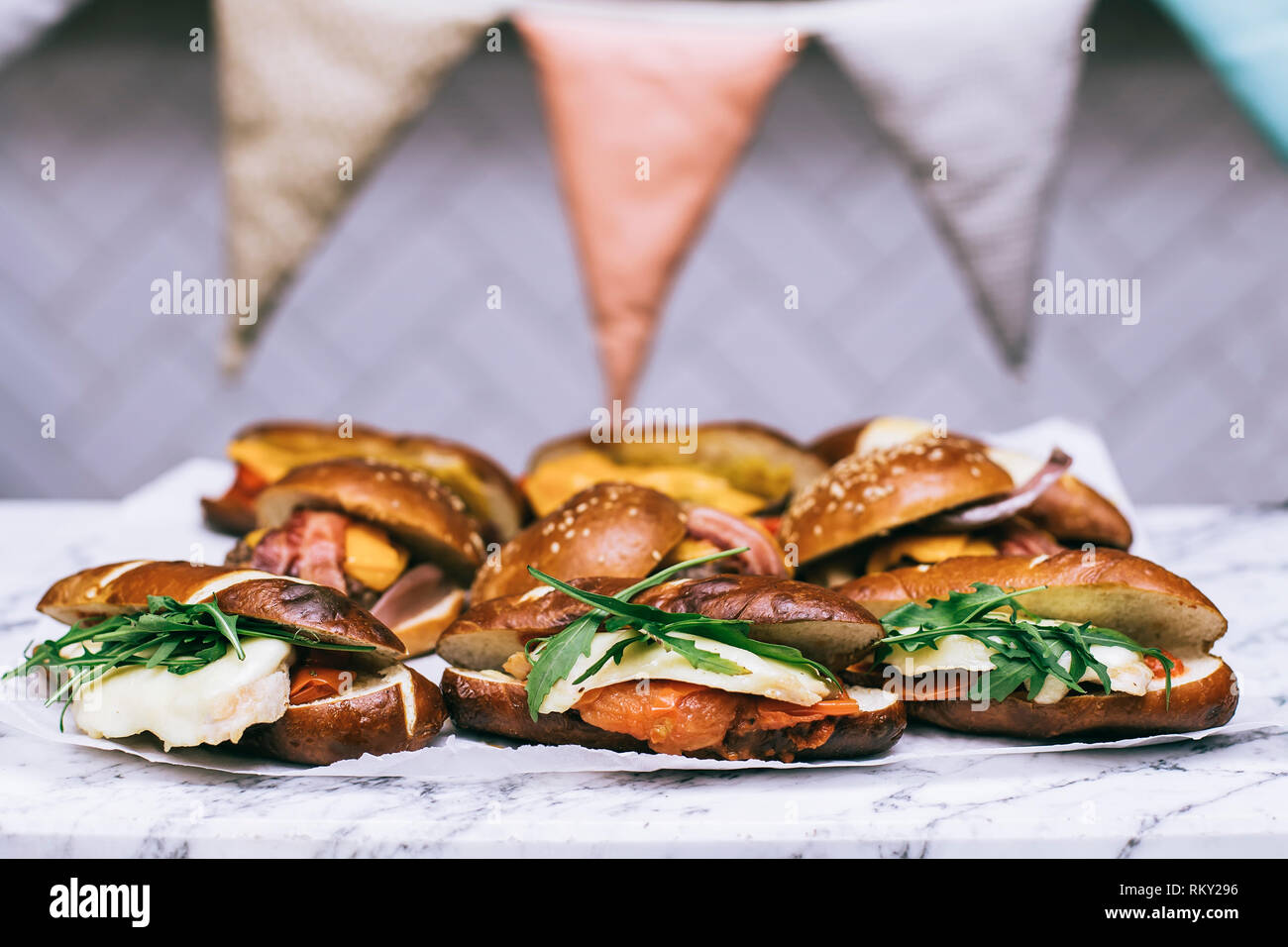 Different types sandwiches hi-res stock photography and images - Alamy