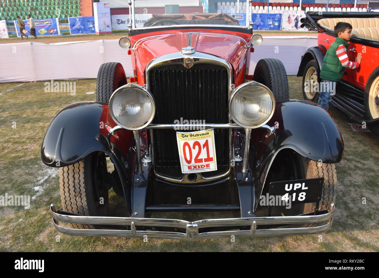 1930 Nash car with 30-40 hp and 6 cylinder engine, UPL 418 India Stock ...