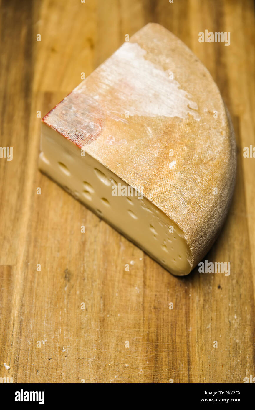Traditional Auvergne cheese from France Stock Photo - Alamy
