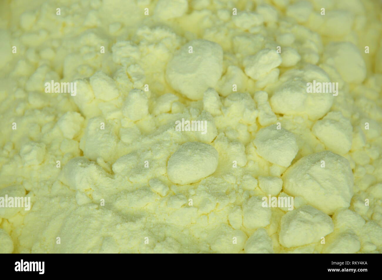 sulfur powder texture and background Stock Photo - Alamy