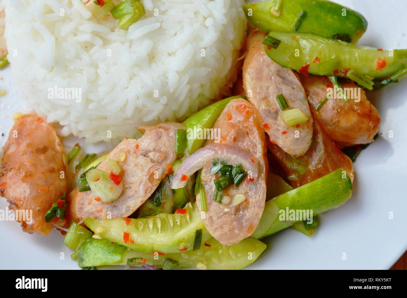 Plain rice eat couple hi-res stock photography and images - Alamy