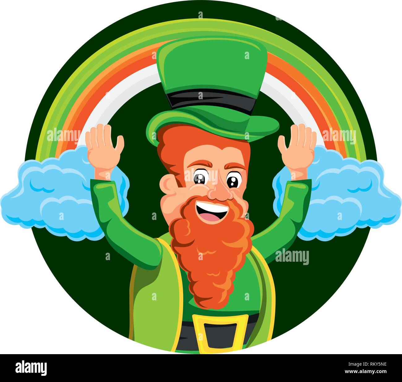 Leprechaun Rainbow High Resolution Stock Photography and Images - Alamy