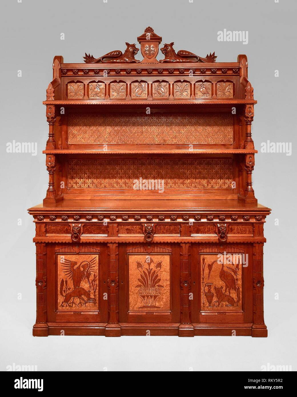 Walnut sideboard hi-res stock photography and images - Alamy