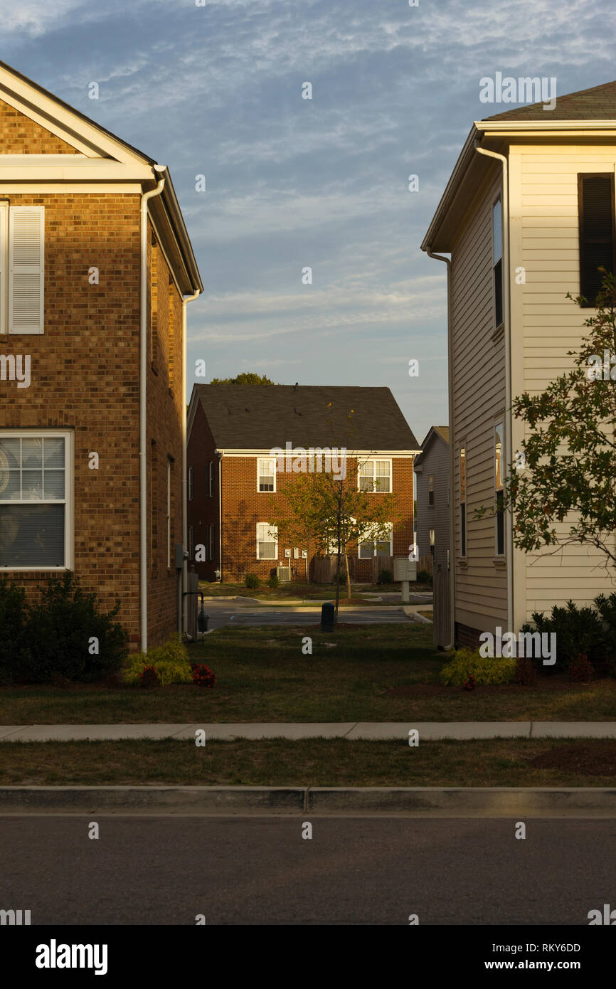 Separation Between Homes Stock Photo - Alamy