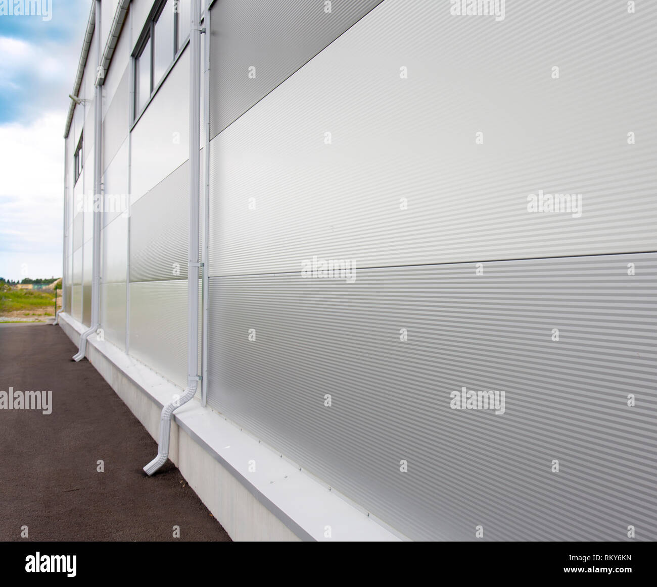 Production Plant Exterior Stock Photo - Alamy