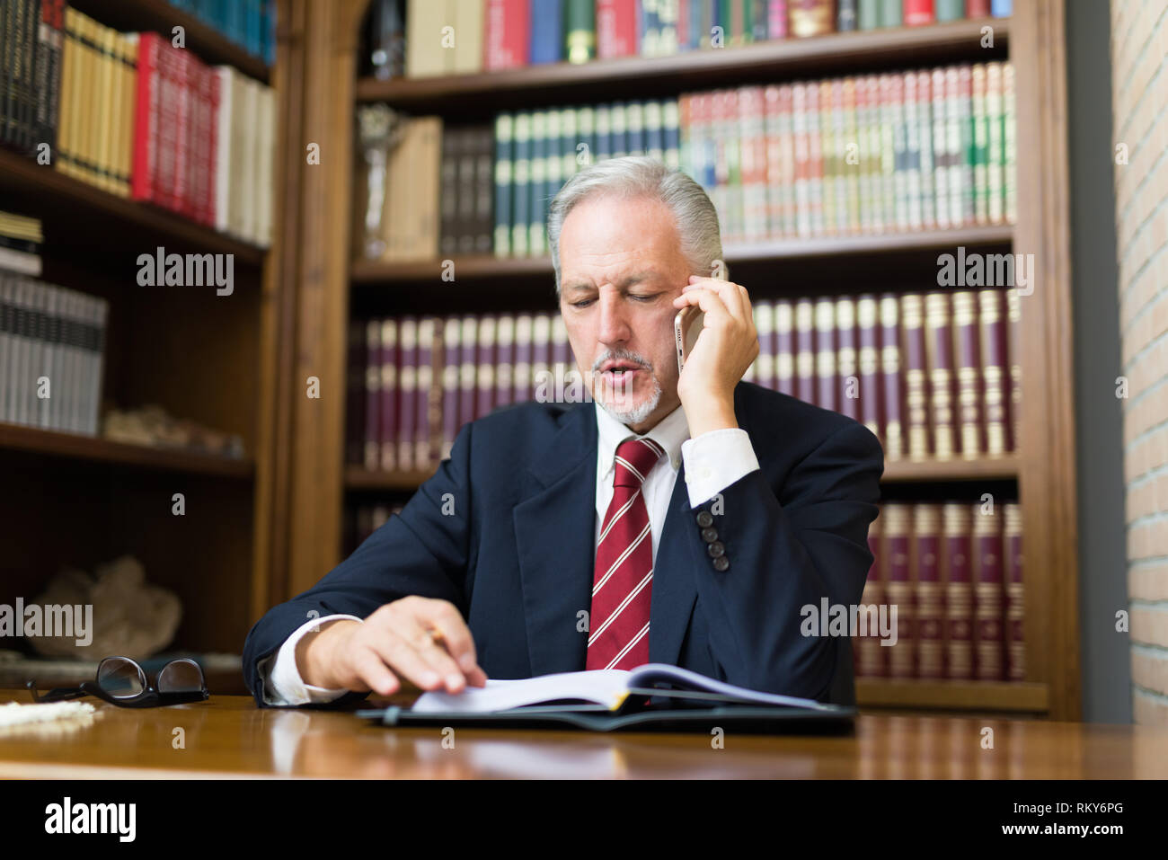 Lawyer studio home Stock Photo - Alamy