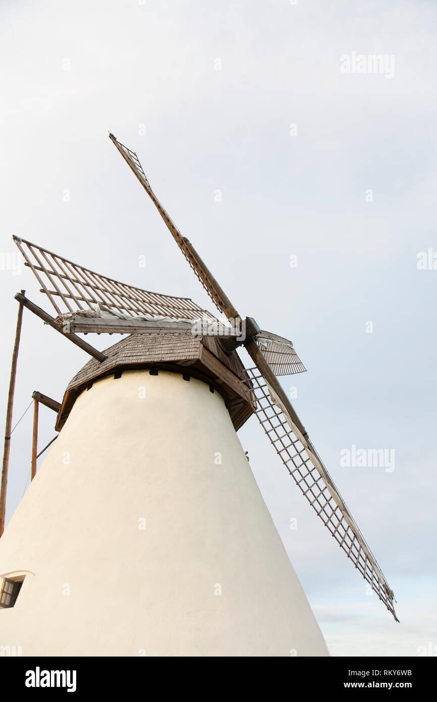 Old Windmill Exterior Stock Photo - Alamy