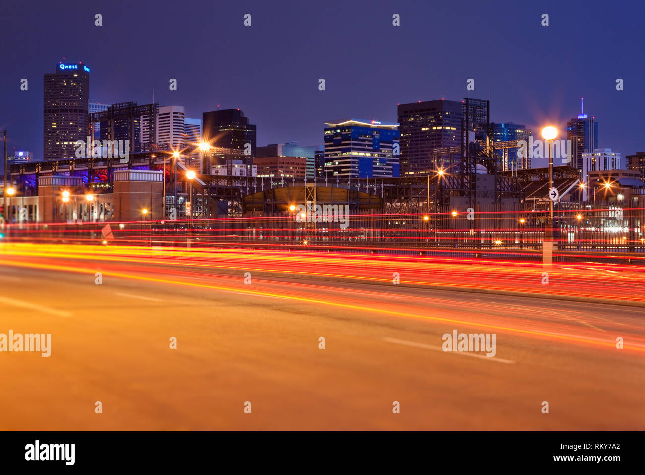Denver night life hi-res stock photography and images - Alamy