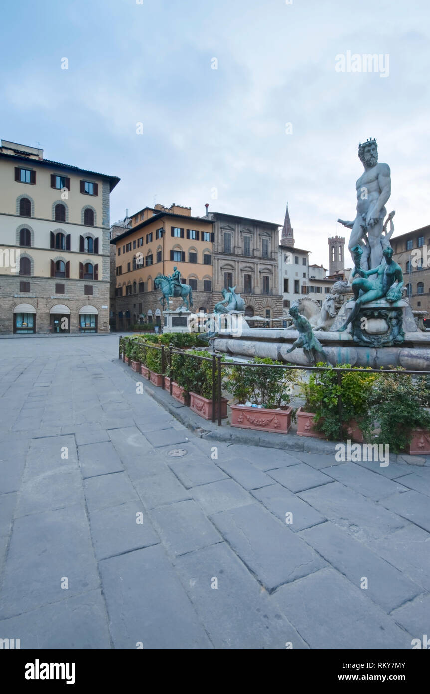 Piazza Della Signoria Stock Photo - Alamy