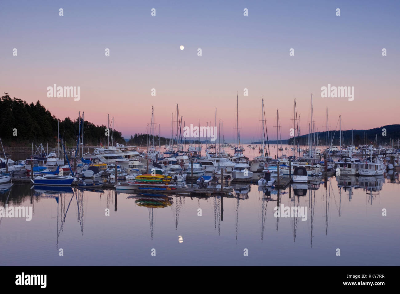 Marina ganges salt spring island hi-res stock photography and images ...