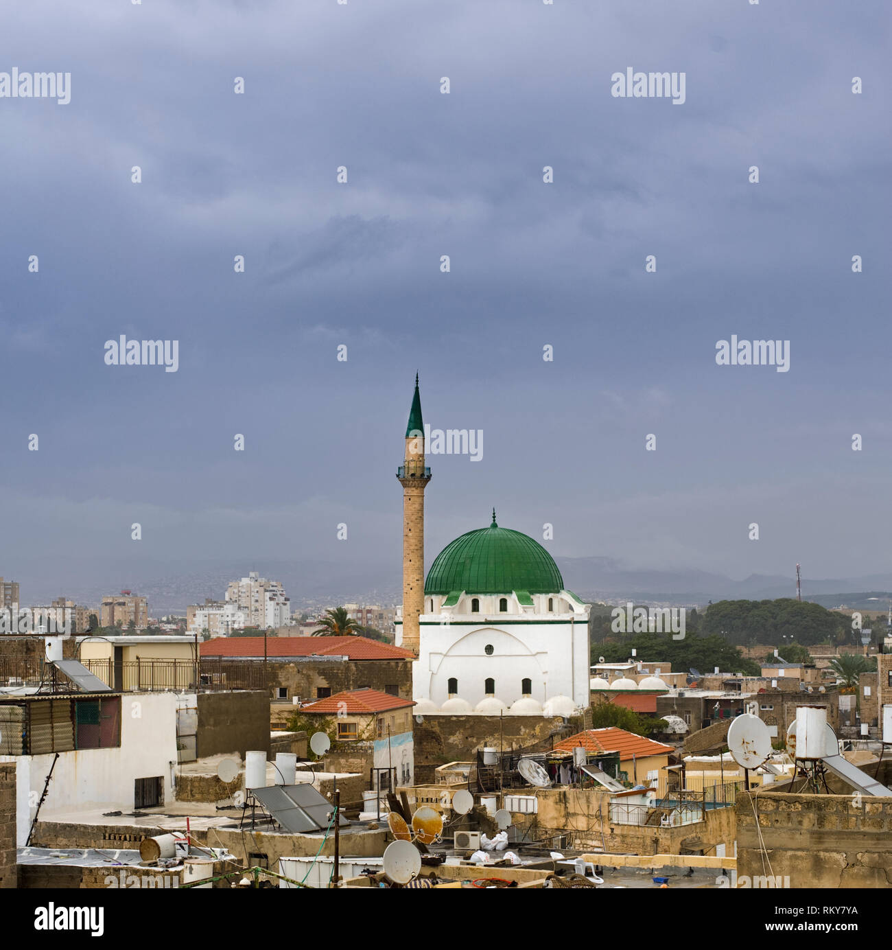 Mosque Of Jezzar Pasha High Resolution Stock Photography and Images - Alamy