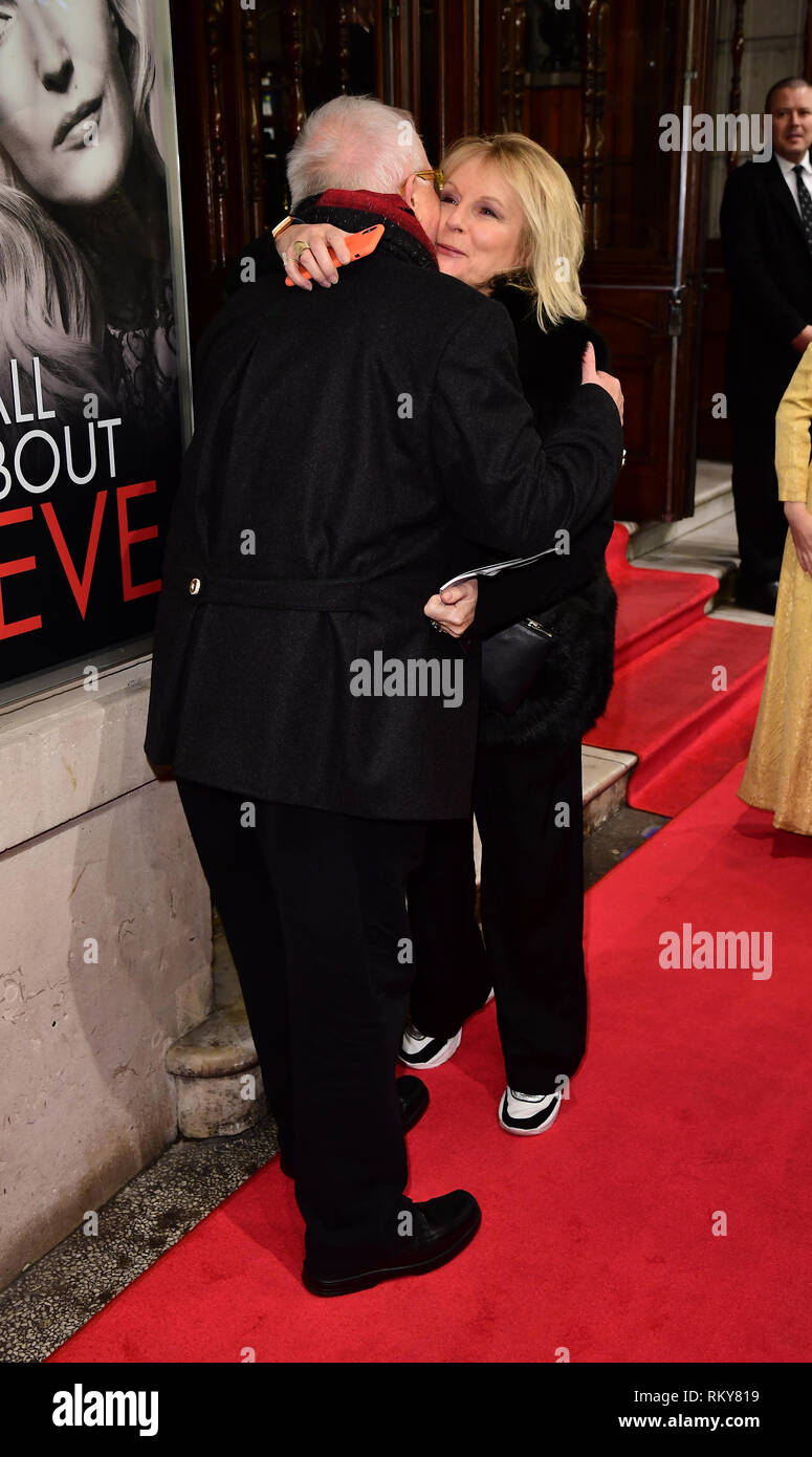 Christopher Biggins and Jennifer Saunders arriving for the opening ...