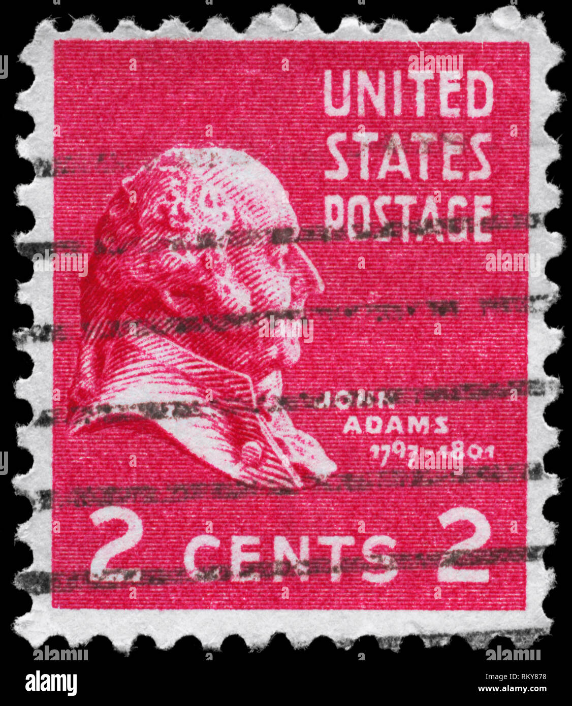 USA - CIRCA 1938: A Stamp printed in USA shows the portrait of a John ...