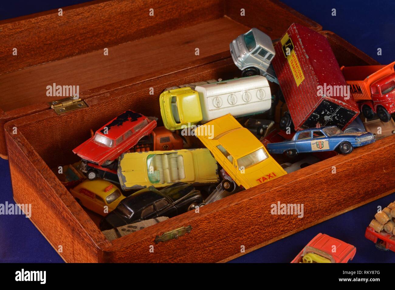 Box Of Toy Cars High Resolution Stock Photography and Images - Alamy