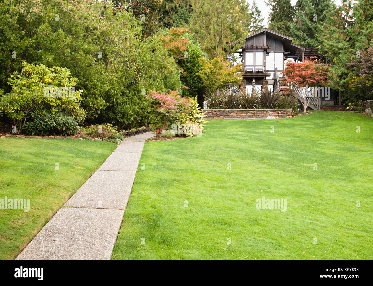 Home and Yard Stock Photo - Alamy