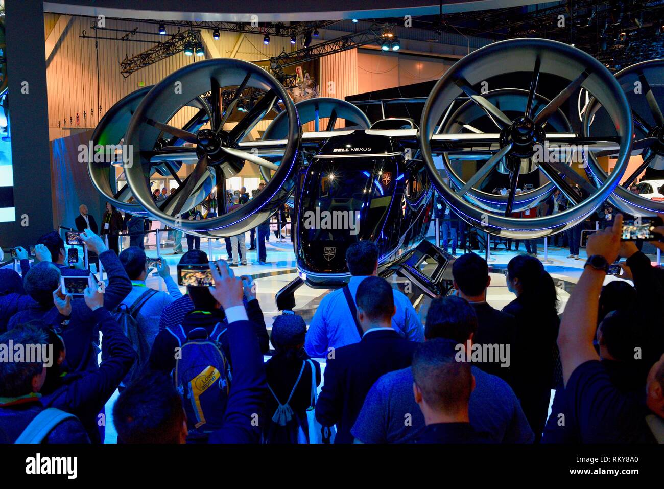 Bell Nexus "Flying Car" hybrid-electric vertical takeoff and landing ...