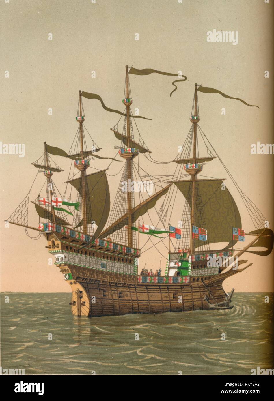 Galleon 16th century hi-res stock photography and images - Alamy