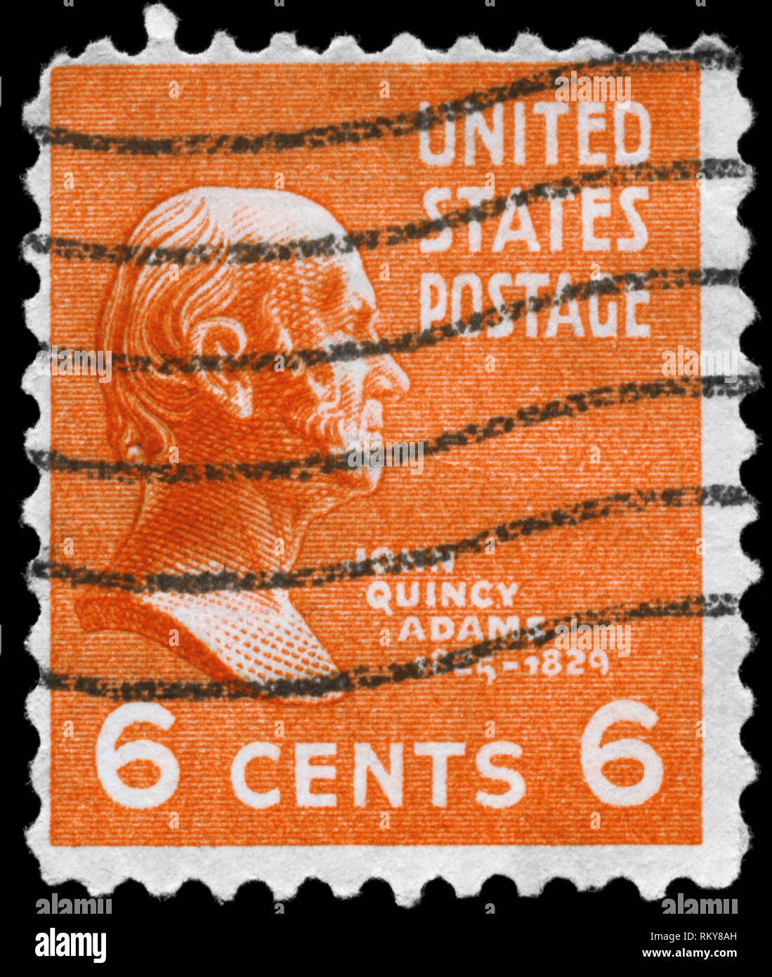 USA - CIRCA 1938: A Stamp printed in USA shows the portrait of a John ...