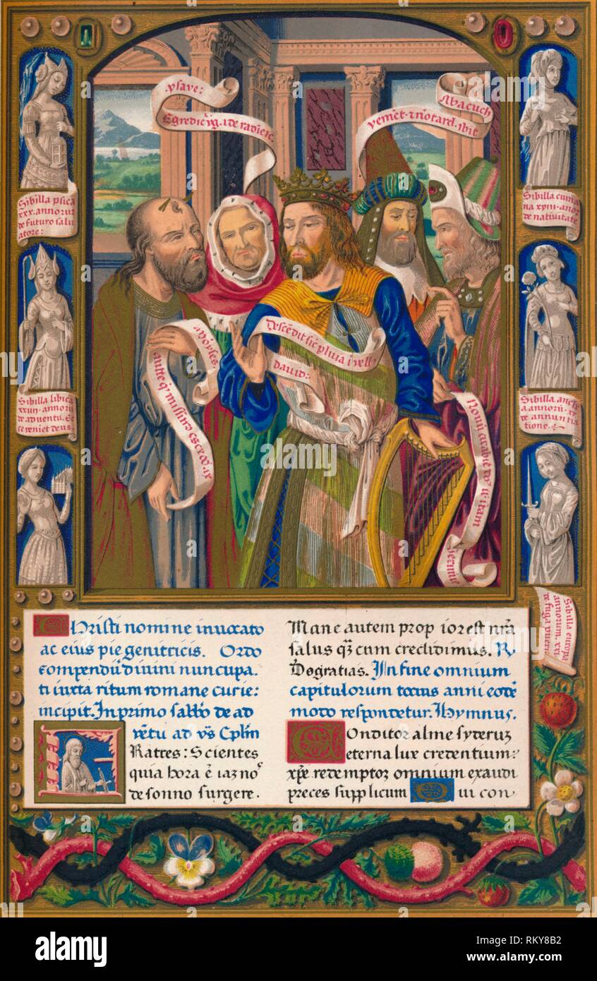 Medieval manuscript king hi-res stock photography and images - Alamy